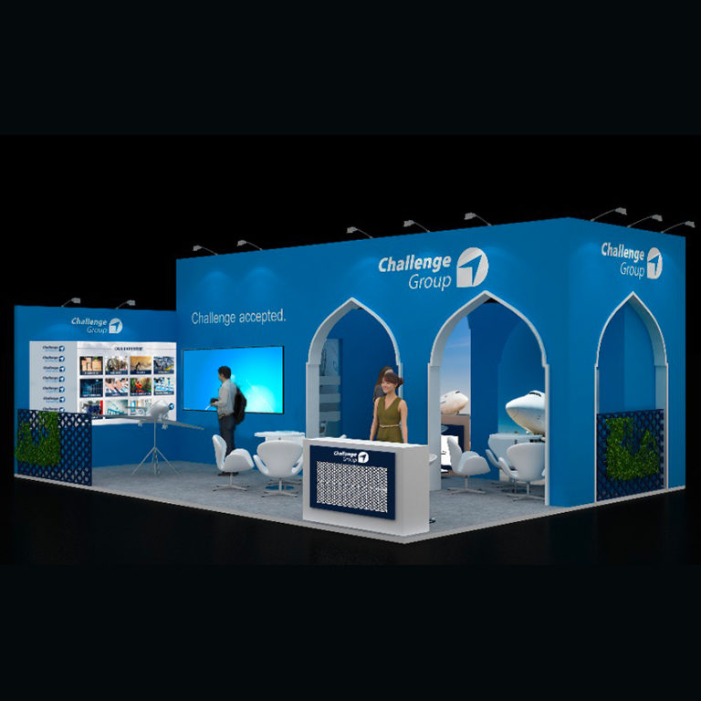 Challenge Group - Booth at Air Cargo India 2024 - Lemon Queen
